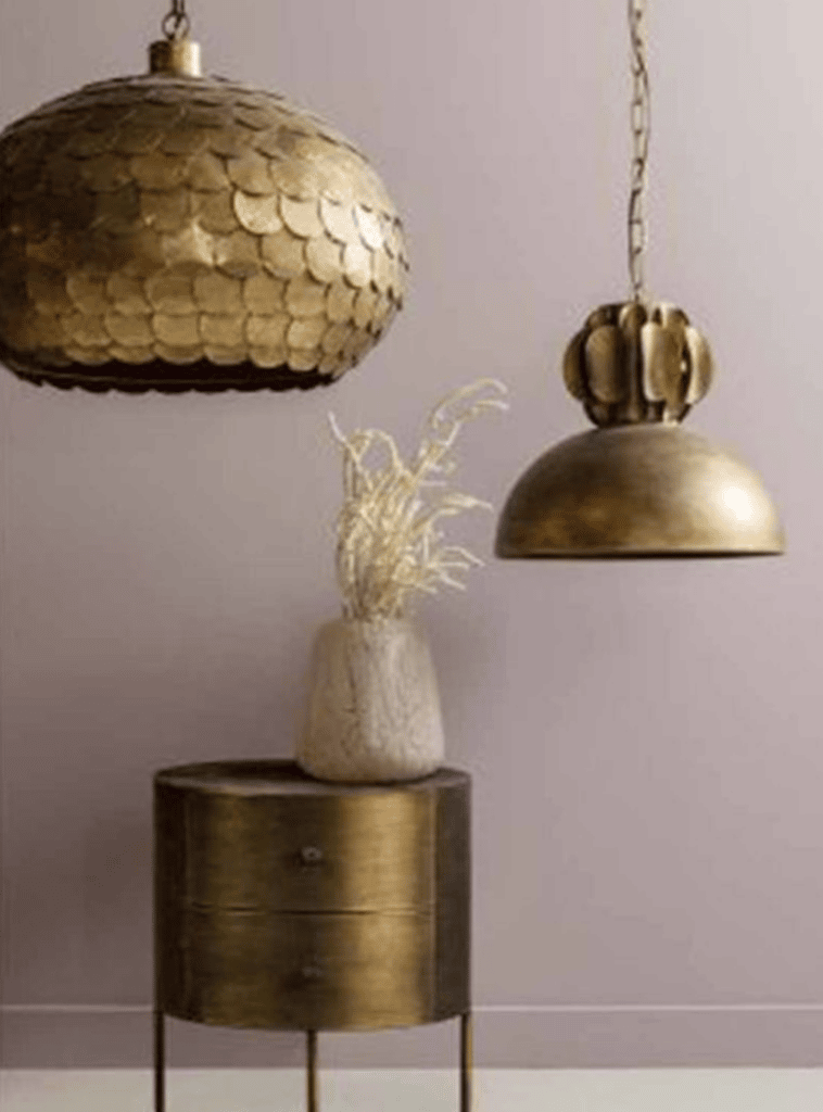 Hanglamp goud kopen? Gratis verzending boven €50,-*! | Pure Wood