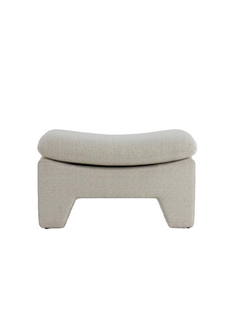 Poef Dasha beige - Pure Wood