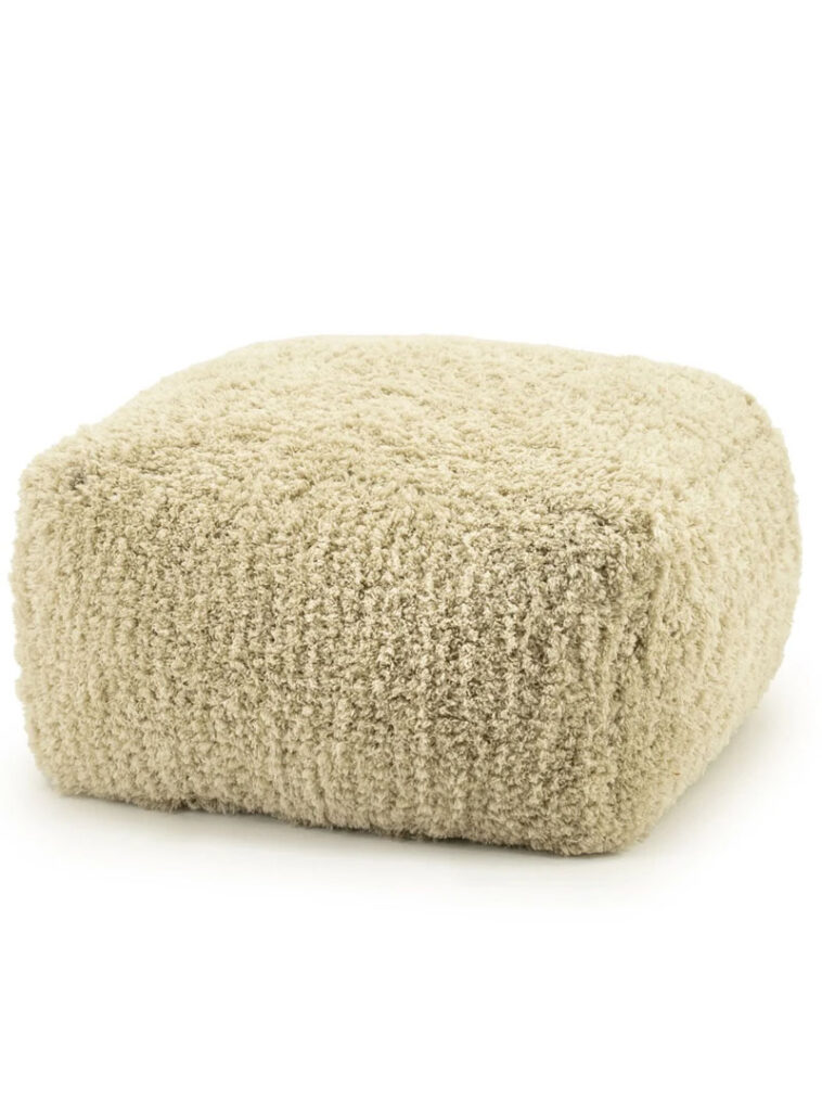 Poef Fez Naturel - Pure Wood
